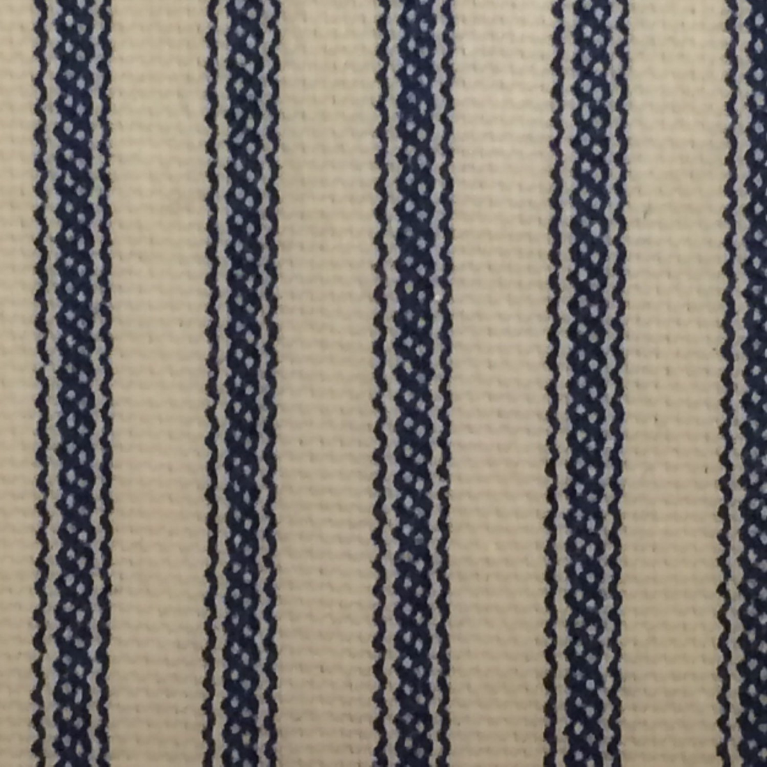 Navy Blue Ticking Stripe Fabric – Southern Ticking Co.